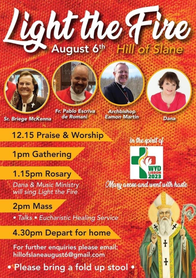 Light the Fire - Hill of Slane - Clarecastle & Ballyea Parish